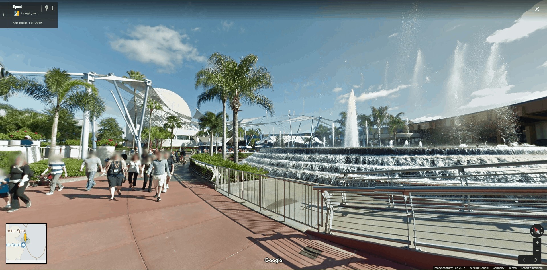 Google Street View Disney Parks • Mouse Travel Matters