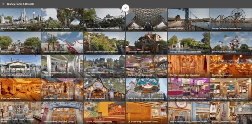 Google Street View Disney Parks • Mouse Travel Matters