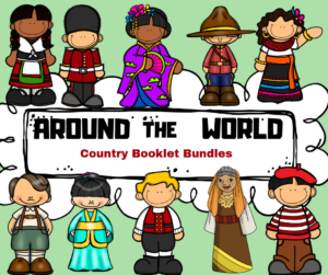 Around the World - Country Bundle Booklet (a country study!) • Mouse ...