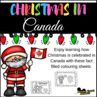Christmas in Canada Mini Book for Early Readers • Mouse Travel Matters
