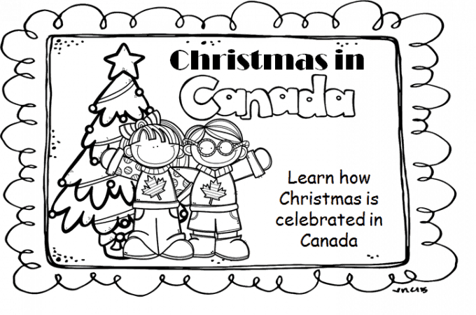 Christmas in Canada Mini Book for Early Readers • Mouse Travel Matters