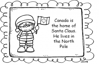 Christmas in Canada Mini Book for Early Readers • Mouse Travel Matters