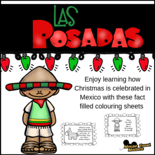 Christmas in Mexico: Las Posadas Mini Book for Early Readers • Mouse ...