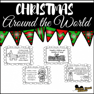Christmas Around The World Mini Book Bundle for Early Readers • Mouse ...