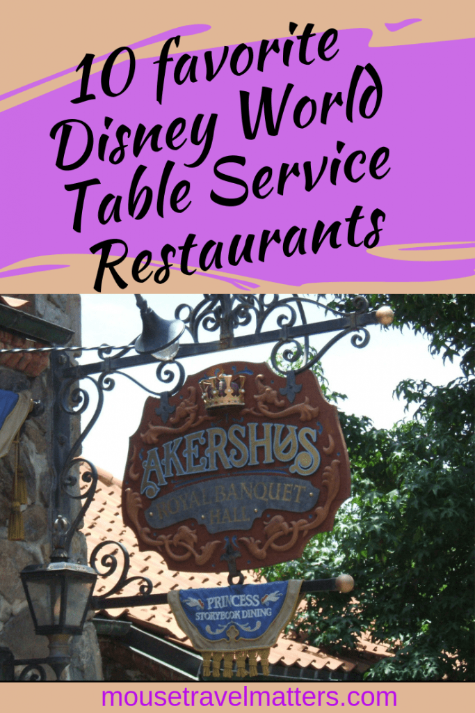 Best Disney World Table Service Restaurants for the Whole Family ...