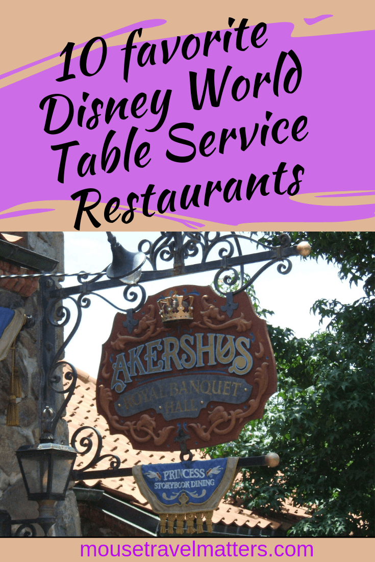 Best Disney World Table Service Restaurants for the Whole Family ...