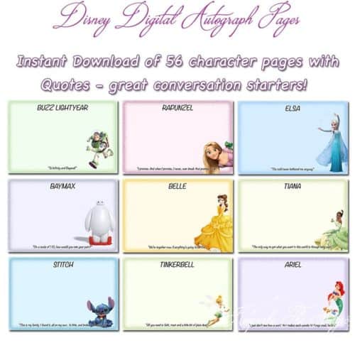 Disney World Printables Best of Etsy • Mouse Travel Matters