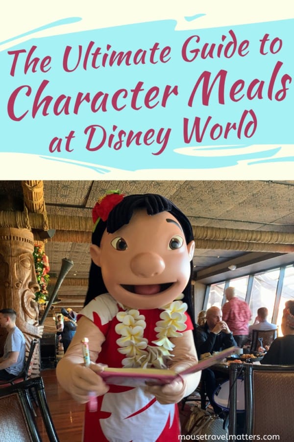 The Ultimate Guide to Character Meals at Walt Disney World • Mouse ...