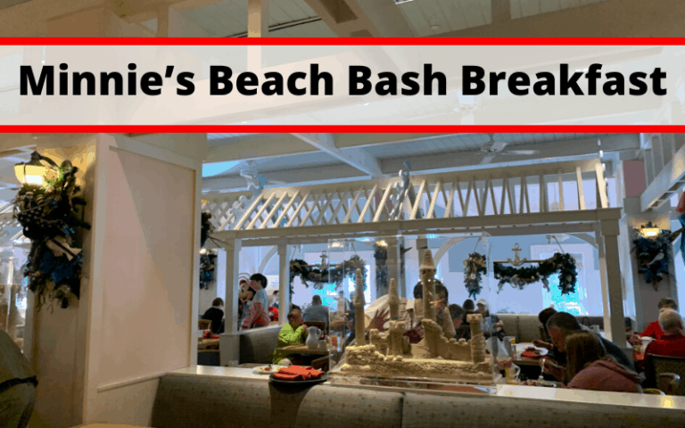 Minnie’s Beach Bash Breakfast at Cape May Café • Mouse Travel Matters