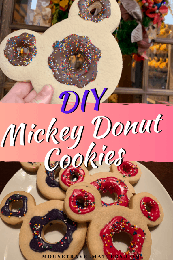 Homemade Mickey Donut Cookies • Mouse Travel Matters