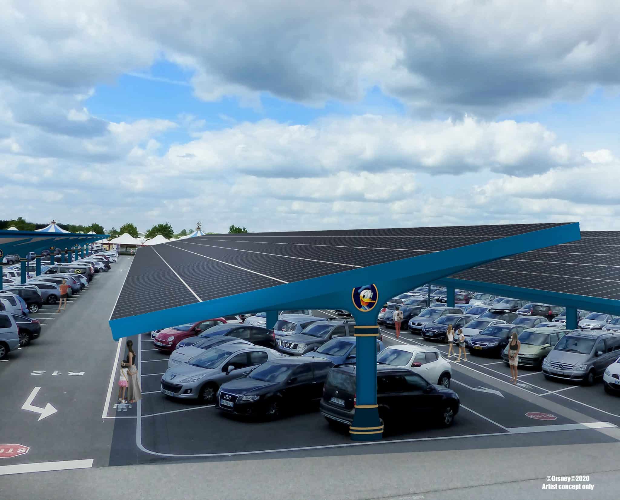 DISNEYLAND PARIS SOLAR CANOPY PLANT COMING SOON • Mouse Travel Matters