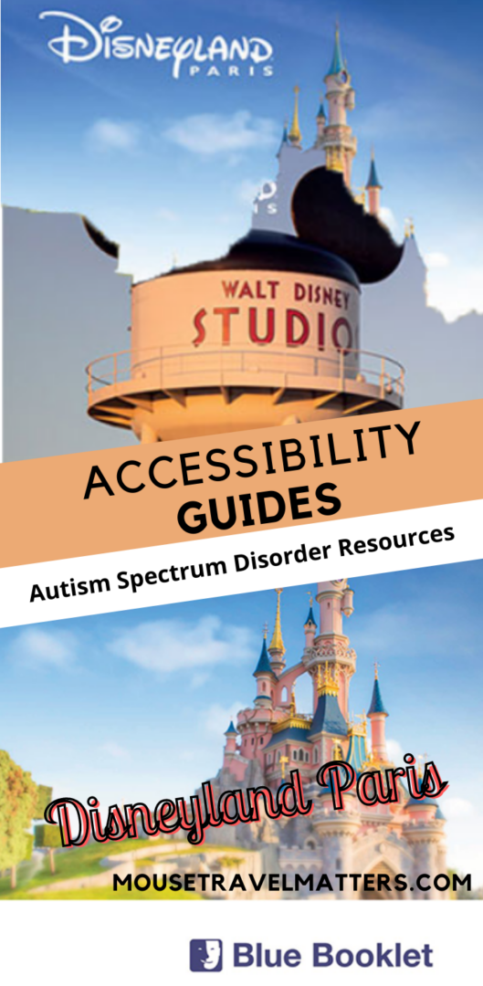 Disneyland Paris Accessibility Autism Spectrum Disorder (ASD) Blue ...