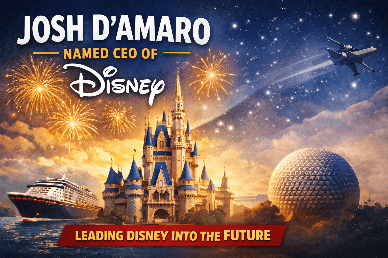 Josh D’Amaro to Succeed Bob Iger as Disney CEO in 2026 • Mouse Travel ...